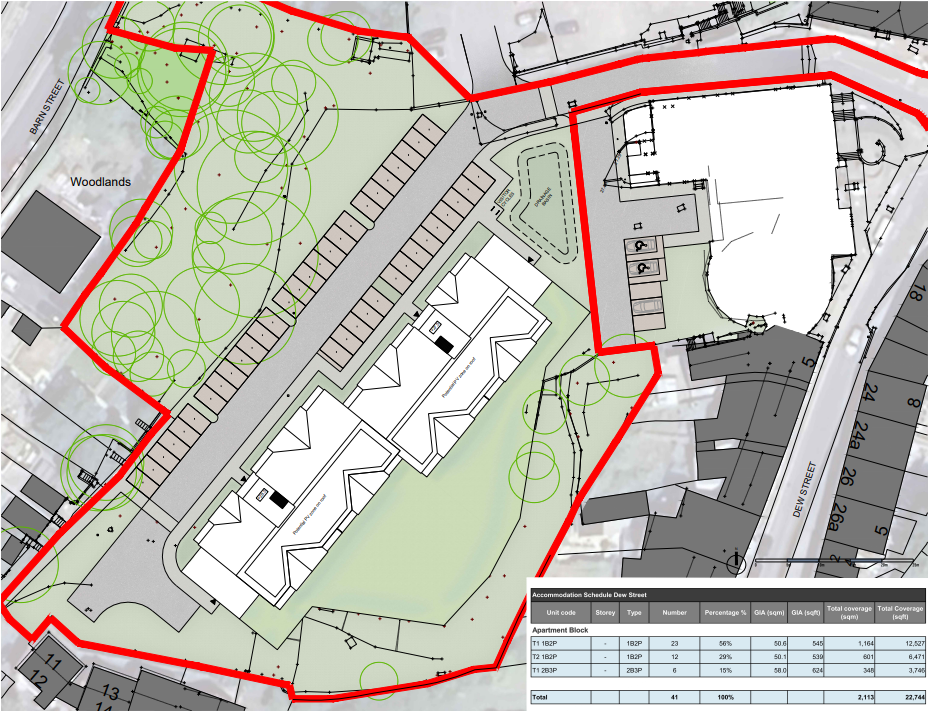 Dew Street Development - ateb