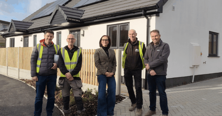 First ateb Affordable Homes Handed Over at Nant Y Dderwen, Saundersfoot